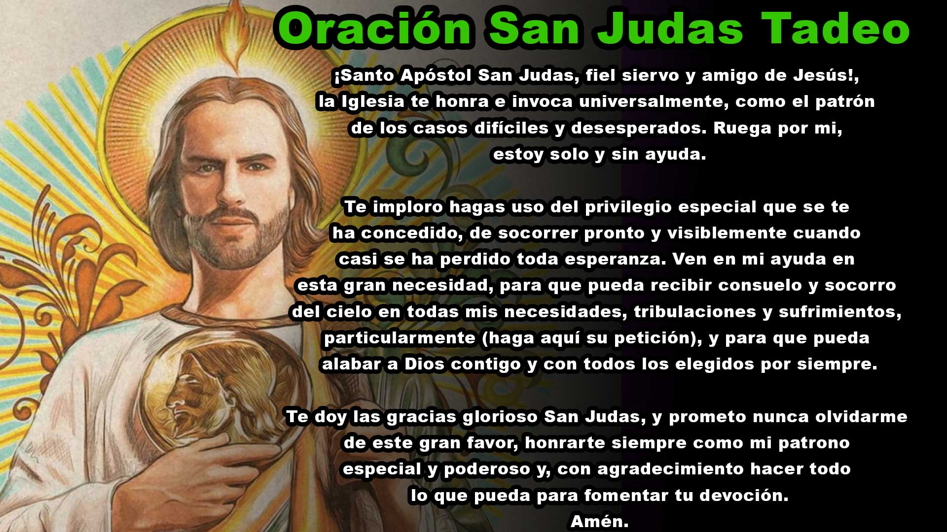 Oración a San Judas Tadeo para las causas imposibles - Gitana Perla